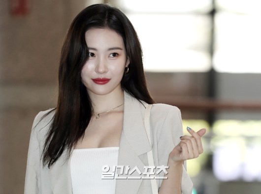 [포토]선미, 입술에 하트에 심쿵 | JTBC 뉴스