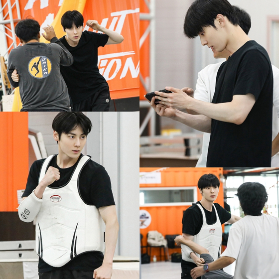 식단조절까지…황민현, '스터디그룹' 액션스쿨 비하인드 공개 | JTBC 뉴스