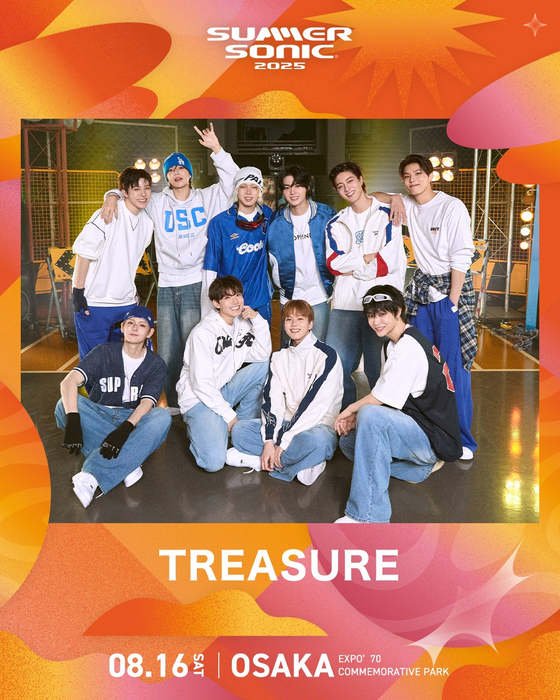 '인기 상승 곡선' 트레저, 日 '서머소닉' 재출격 | JTBC 뉴스